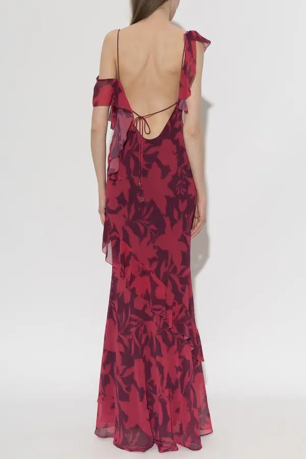 SELF-PORTRAIT Dress With Ruffles
