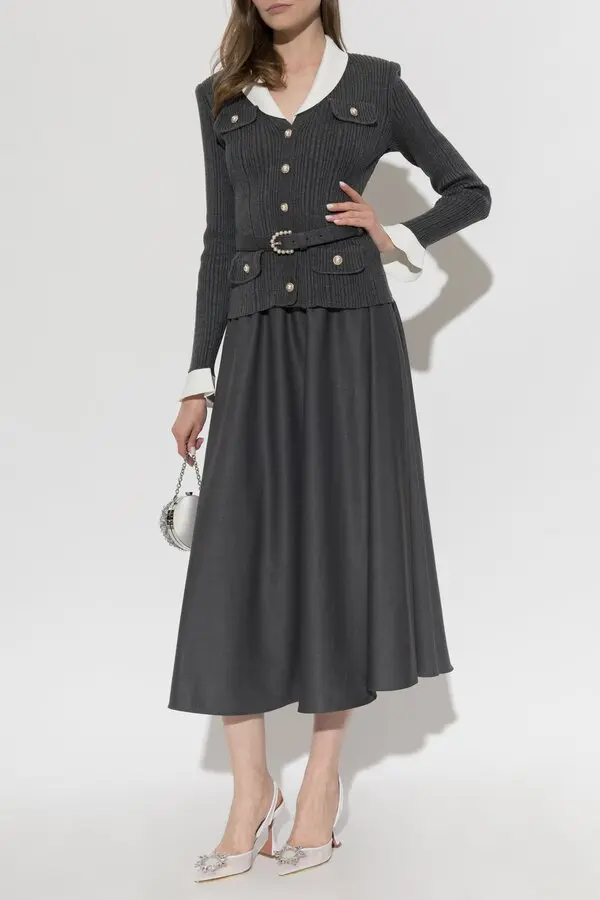 SELF-PORTRAIT Two-piece Dress With Belt