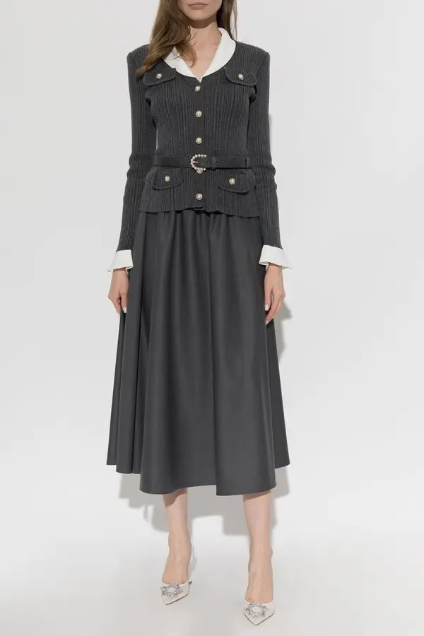 SELF-PORTRAIT Two-piece Dress With Belt