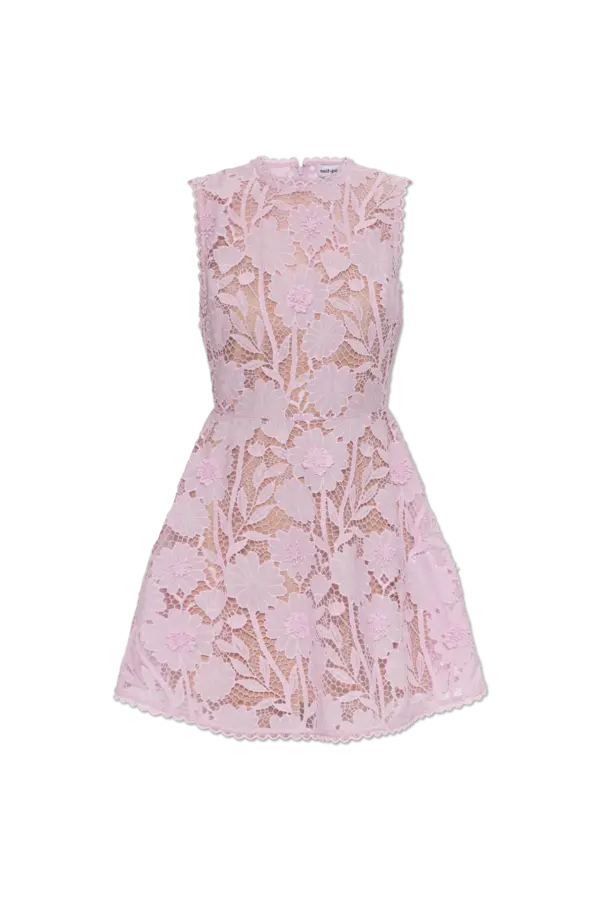 SELF-PORTRAIT Lace Dress - Pink