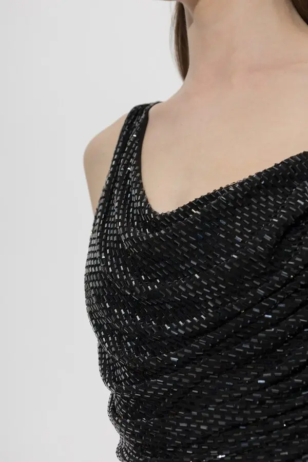 SELF-PORTRAIT Dress With Shimmering Sequins
