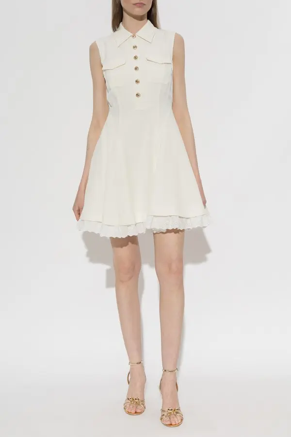 SELF-PORTRAIT Dress With Lace Trim