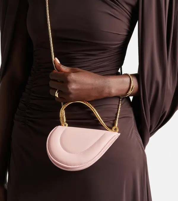 BVLGARI Serpenti Cuoricino Mini Top-handle Bag - Pink