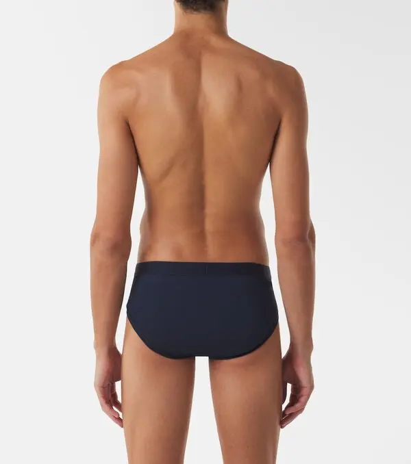 Zimmerli Cotton Jersey Briefs - Blue