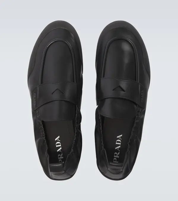 Prada Leather Loafers