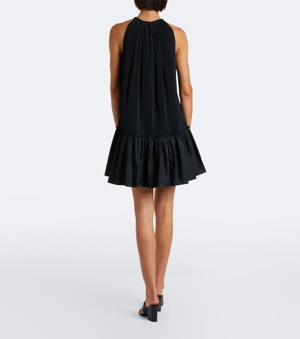 Max Mara Embellished Halterneck Minidress