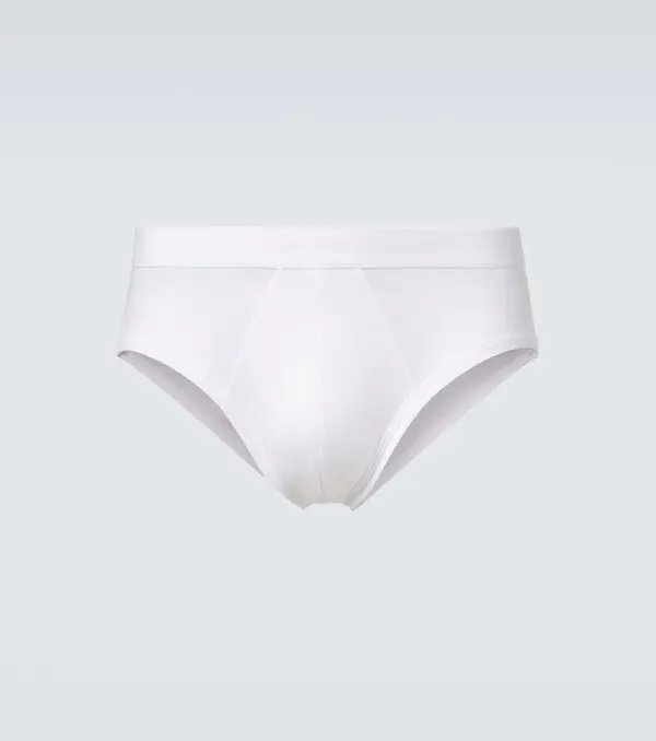 Zimmerli Cotton Jersey Briefs - White