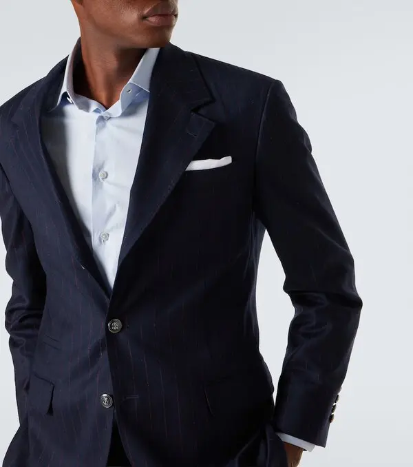 Brunello Cucinelli Cotton Pocket Square