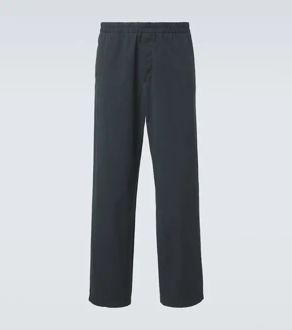 THE ROW Ari Cotton Straight Pants