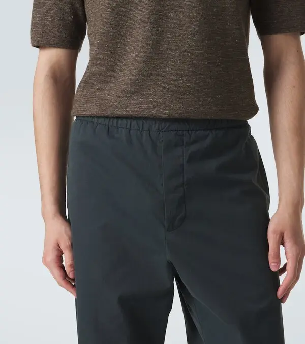 THE ROW Ari Cotton Straight Pants