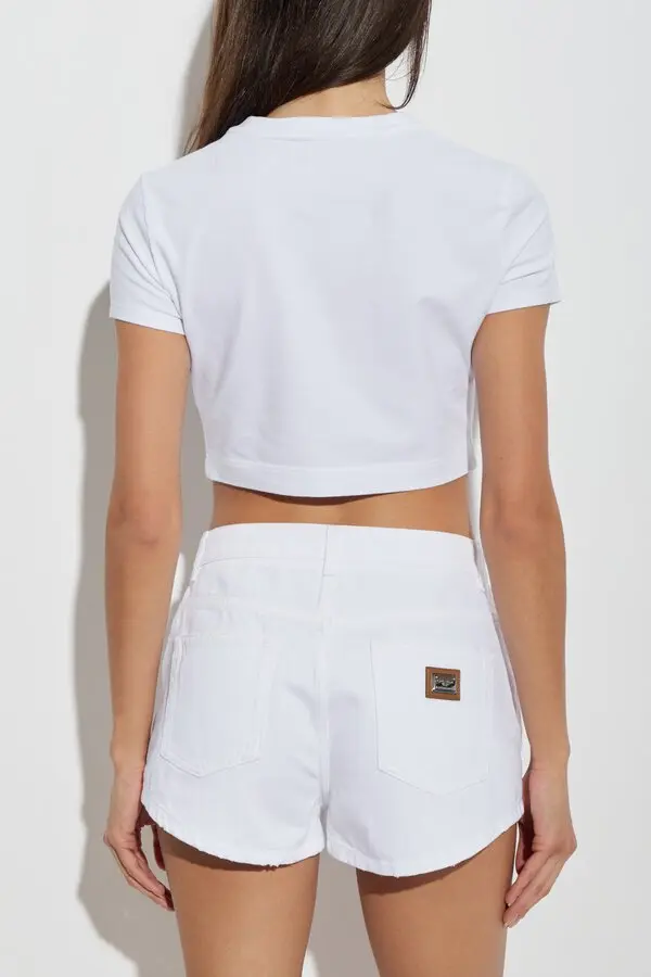 Dolce & Gabbana T-shirt With Logo Patch