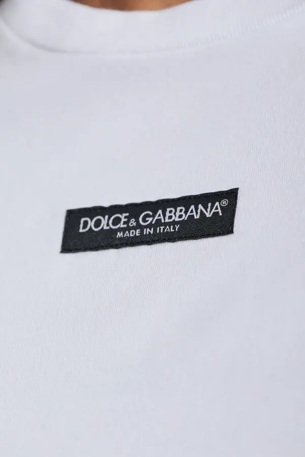 Dolce & Gabbana T-shirt With Logo Patch