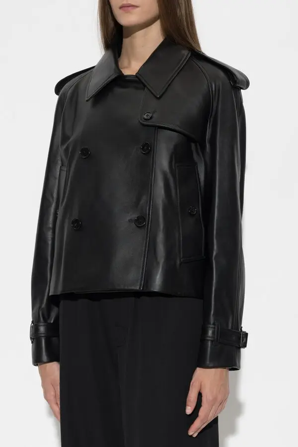 Burberry Mayfair’ Leather Jacket