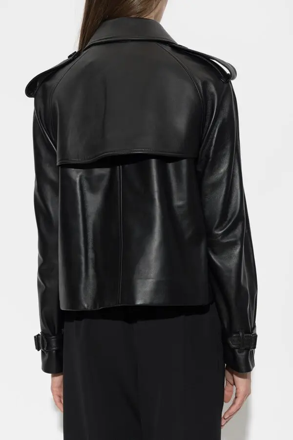 Burberry Mayfair’ Leather Jacket