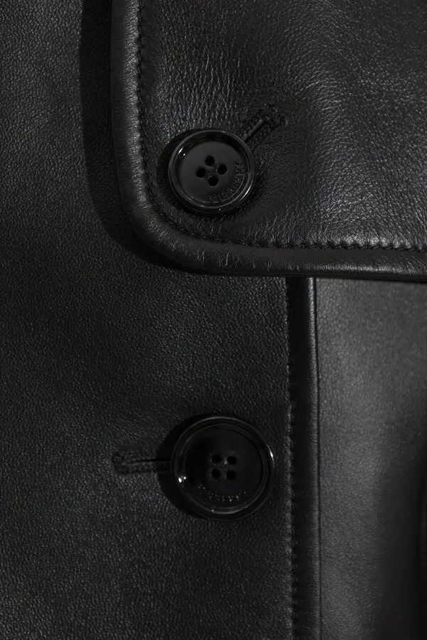 Burberry Mayfair’ Leather Jacket