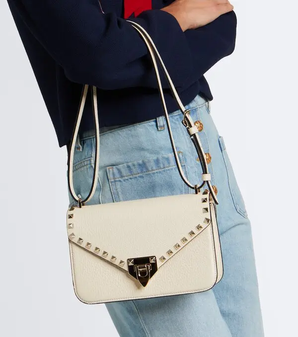 Valentino Garavani Rockstud Small Leather Shoulder Bag