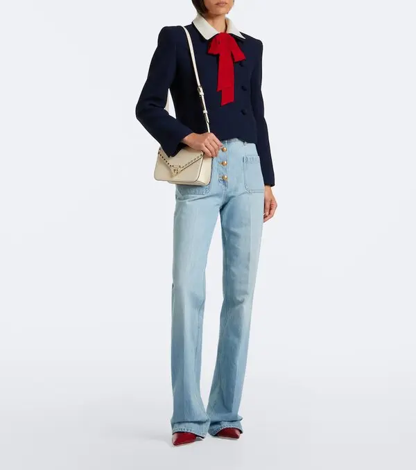 Valentino Garavani Rockstud Small Leather Shoulder Bag