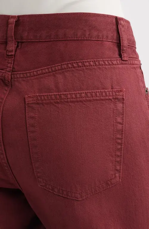 FRAME Off Duty Hang Ankle Straight Leg Jeans