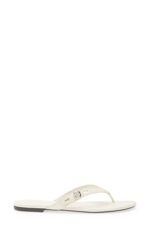 Tory Burch Romy Leather Thong Sandal