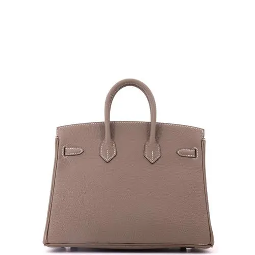 Hermès Birkin Handbag Togo With Palladium Hardware 25