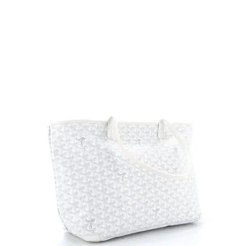 Goyard Artois Tote Coated Canvas Mm - White