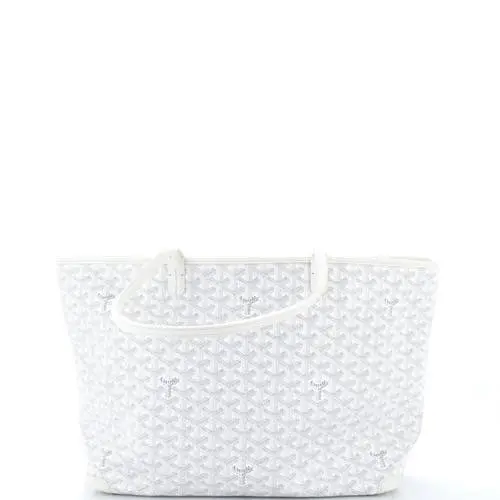Goyard Artois Tote Coated Canvas Mm - White