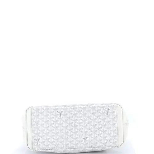 Goyard Artois Tote Coated Canvas Mm - White