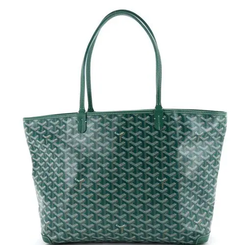 Goyard Artois Tote Coated Canvas Mm - Green