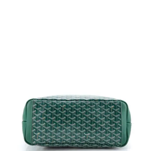 Goyard Artois Tote Coated Canvas Mm - Green