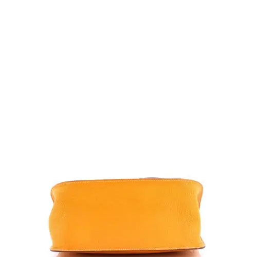 Hermès Jypsiere Bag Clemence 28 - Yellow