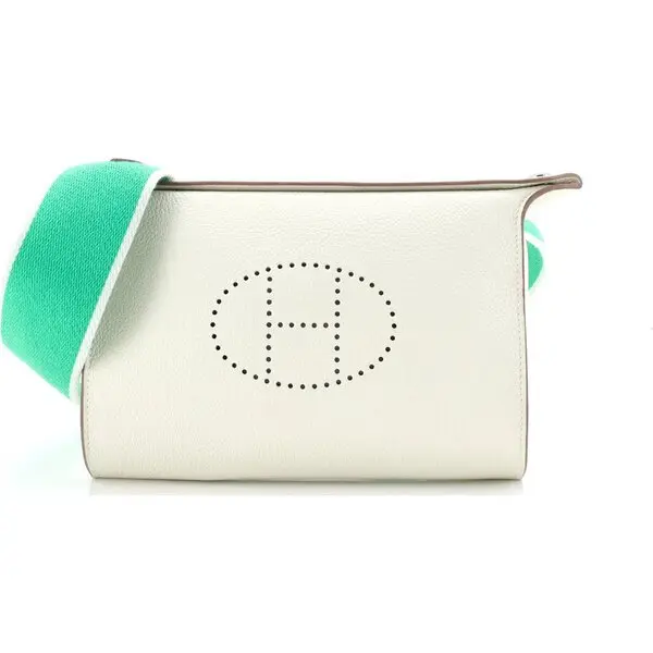 Hermès Videpoches Bag Togo - White