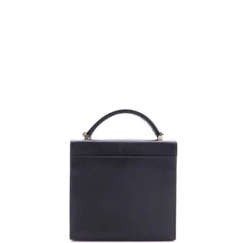 Hermès Cinhetic Top Handle Bag Chevre Chamkila - Black