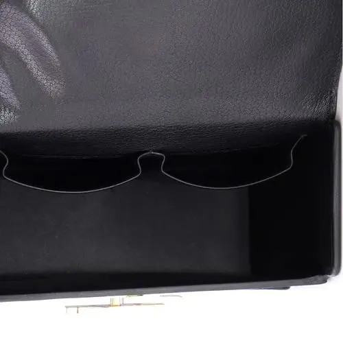 Hermès Cinhetic Top Handle Bag Chevre Chamkila - Black