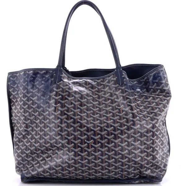 Goyard Anjou Reversible Tote Coated Canvas Gm - Blue