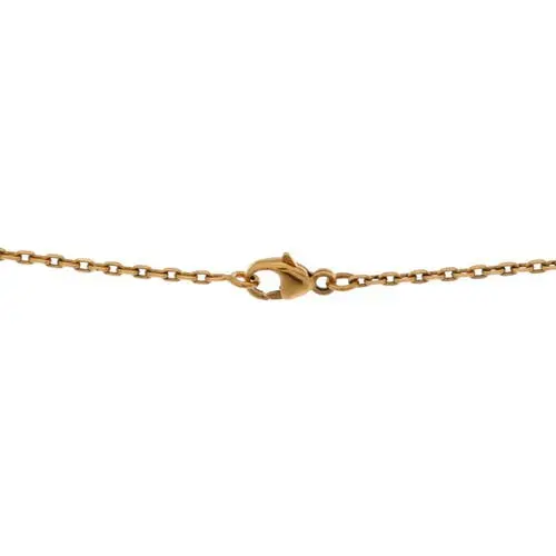 Hermès Pop H Pendant Chain Necklace Metal And Enamel
