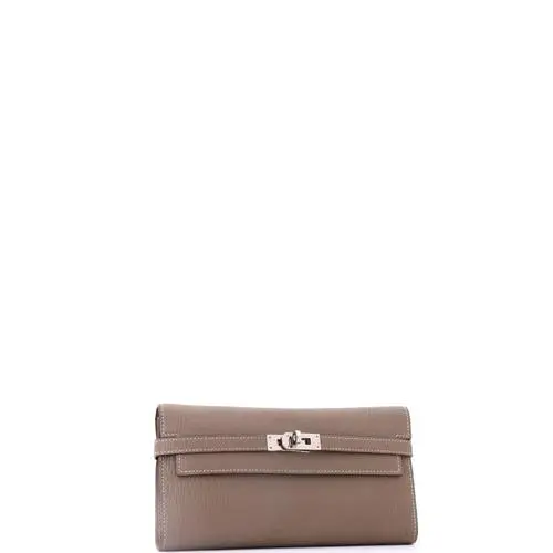 Hermès Kelly Wallet Chevre Mysore Long