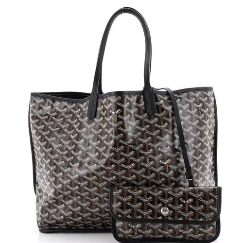 Goyard Anjou Reversible Tote Coated Canvas Pm