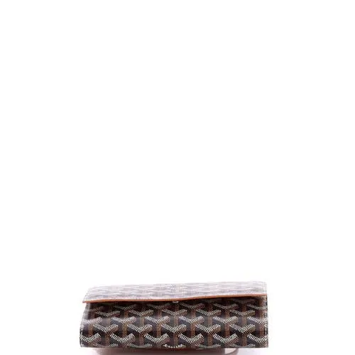 Goyard Varenne Continental Wallet With Strap Coated Canvas