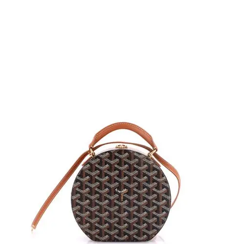 Goyard Alto Hatbox Bag Coated Canvas