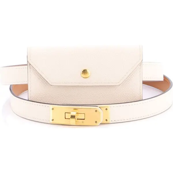 Hermès Kelly Pocket Belt Leather Thin - Nata