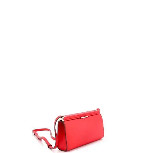 Hermès Clic-h Shoulder Bag Evercolor 21 - Red