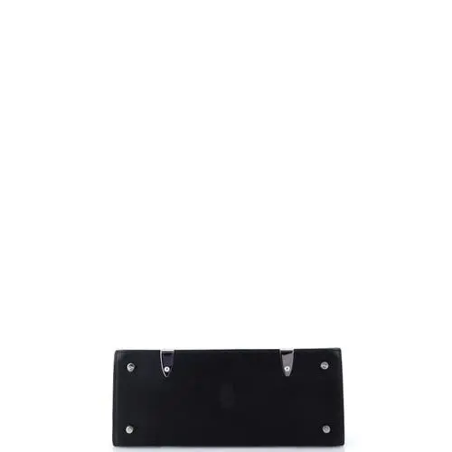 Goyard Saigon Top Handle Bag Coated Canvas With Leather Pm - Black