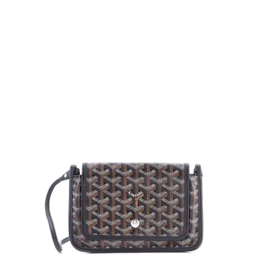 Goyard Plumet Clutch Wallet Coated Canvas - Black