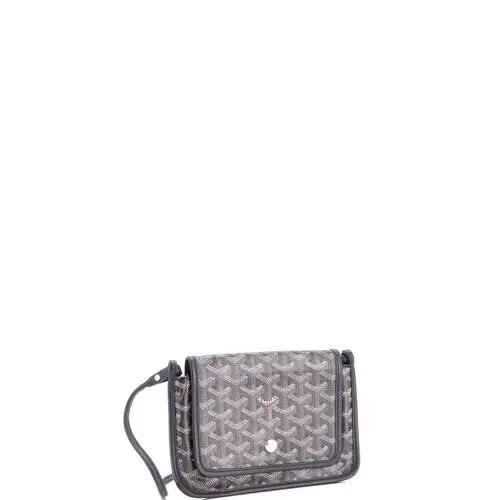 Goyard Plumet Clutch Wallet Coated Canvas - Black