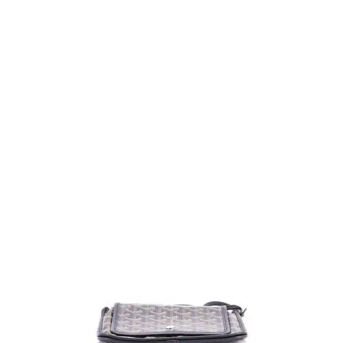 Goyard Plumet Clutch Wallet Coated Canvas - Black