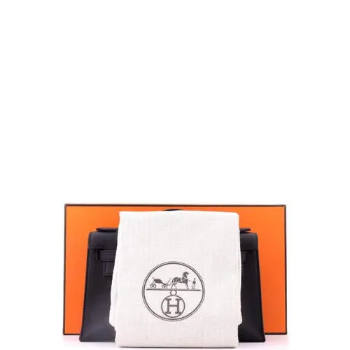 Hermès Kelly Pochette Swift - Black