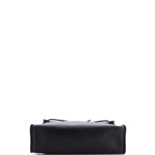 Hermès Herbag Zip Berline Vache Canvas And Leather 31 - Black