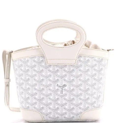 Goyard Beluga Bag Coated Canvas Mini - White