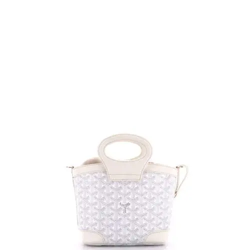 Goyard Beluga Bag Coated Canvas Mini - White