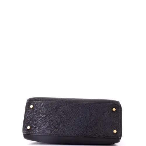 Hermès Kelly Handbag Togo With Gold Hardware 28 - Black
